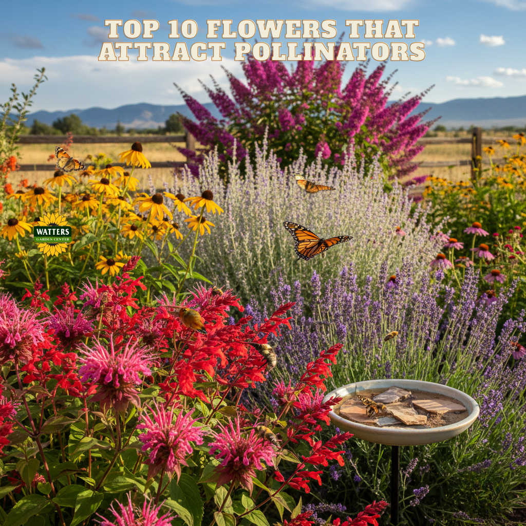 Top 10 Flowers that Attract Pollinators – Watters Garden Center