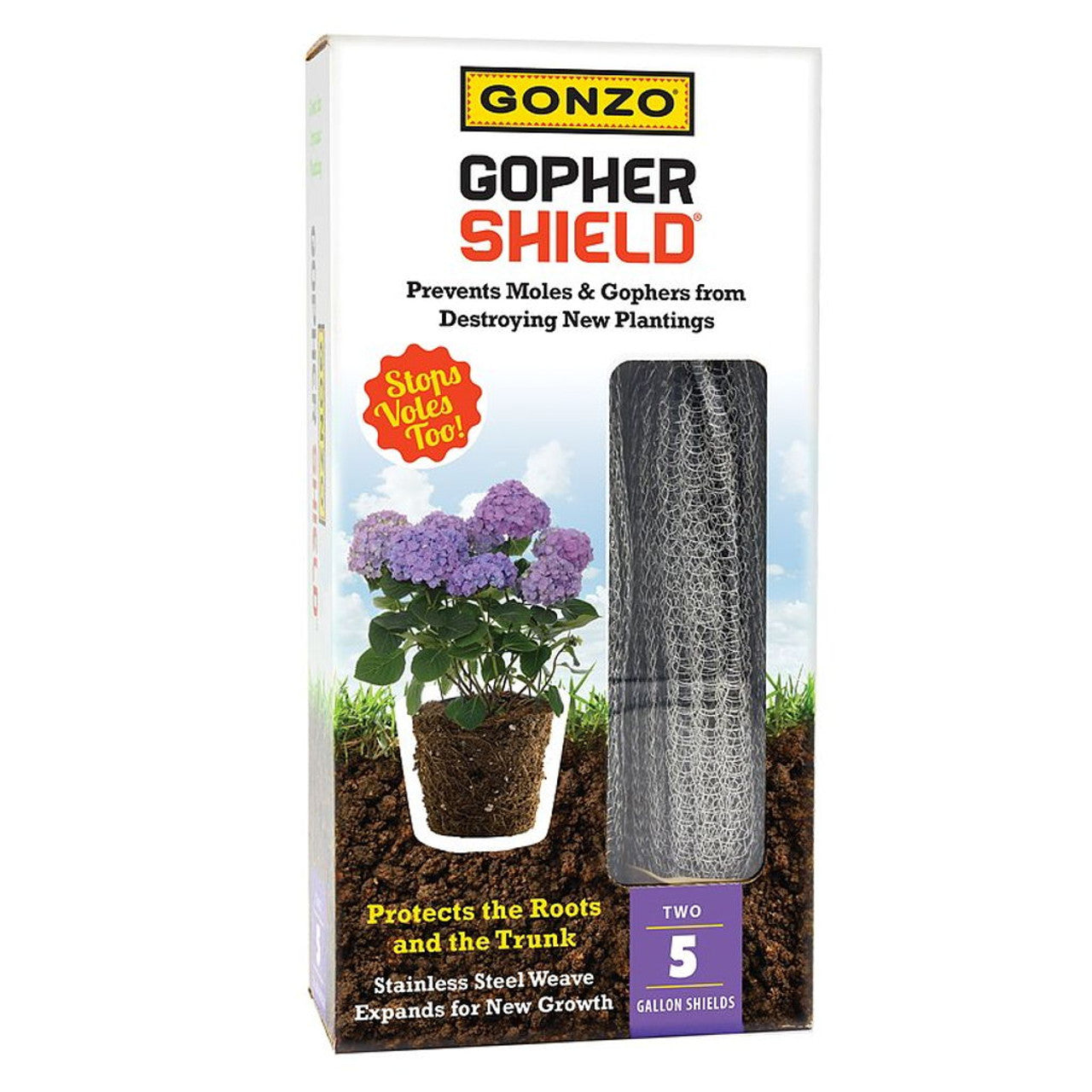 GOPHER SHIELD PLANT PROTECTOR 5 gallon – Watters Garden Center